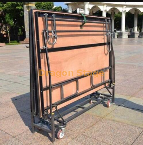 Iron Steel Folding Red Square Outdoor Aluminum Portable Stage from ...