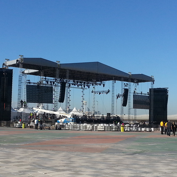 8 aluminum stage truss pillars