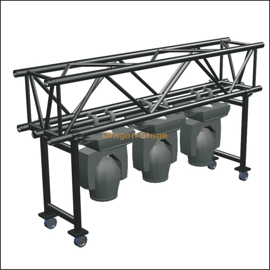Mobile Portable Aluminum Pre-rig Truss for Supporting And Transporting ...