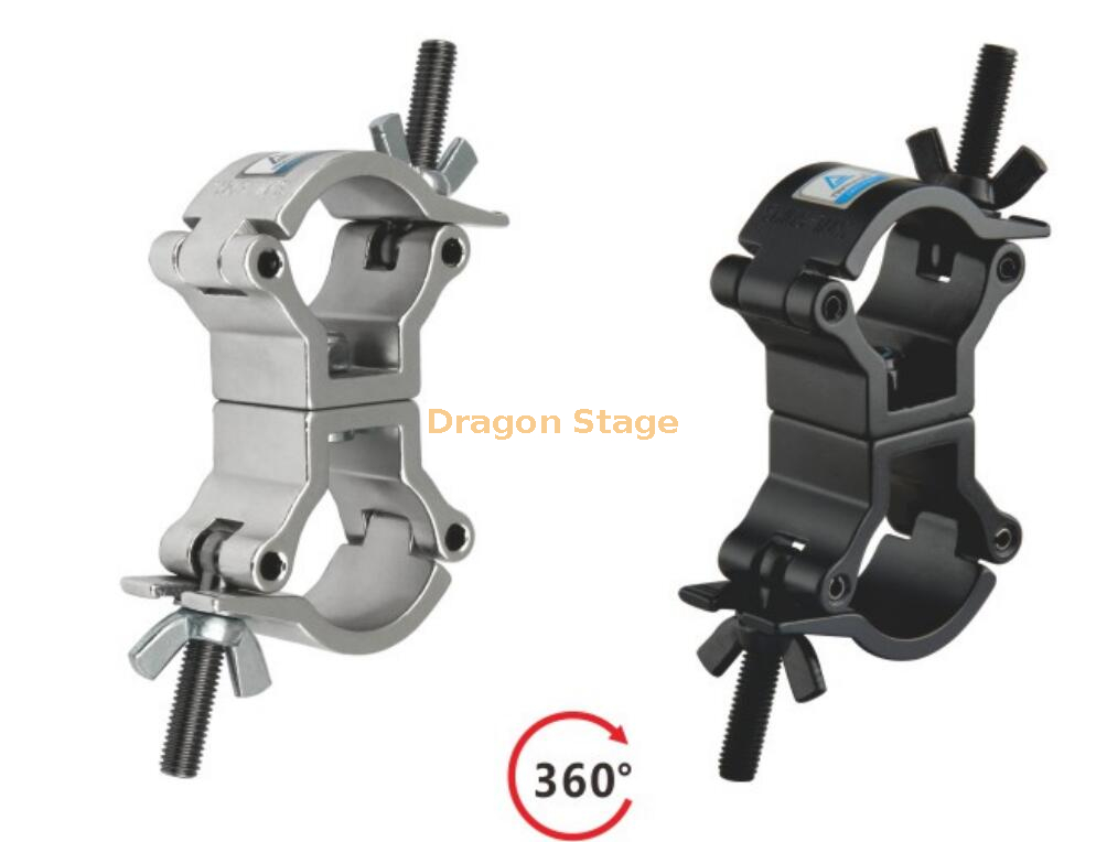 Lightweight Swivel Coupler Stage Light Bar Clamps JR Swivel Clamp ...