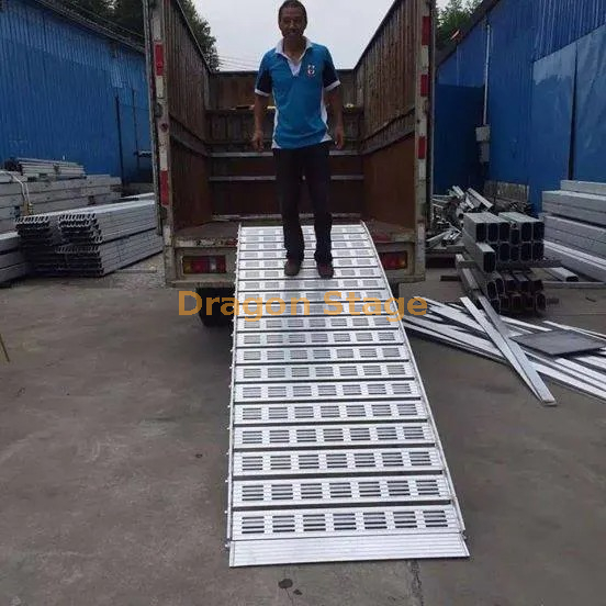 Aluminium Folding Truck Loading Ramps for Truck Use from China ...