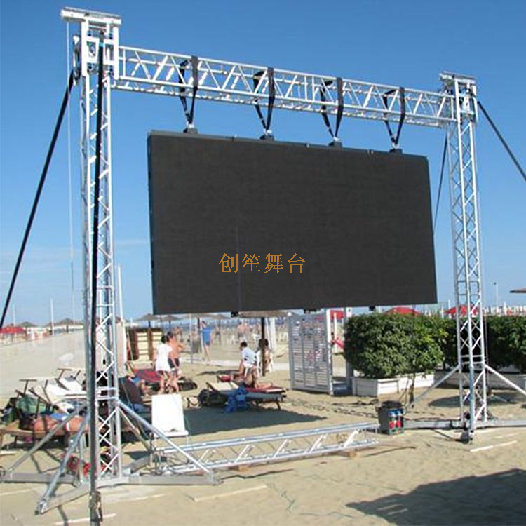 Outdoor Led Screen Truss System Screen Rigging Goal Post Truss 6x4m ...