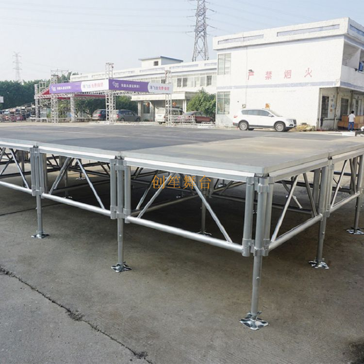 Portable Dj Trussing Stage, Concert Stage6.1x4.88m Height 0.6-1m from ...