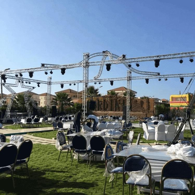 Aluminum Custom Outdoor lighting truss system from China manufacturer ...