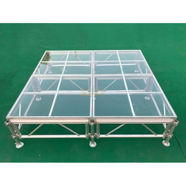 Portable Alluminium Acrylic 4x8ft Stage Deck Height 0.4-0.8m from China ...