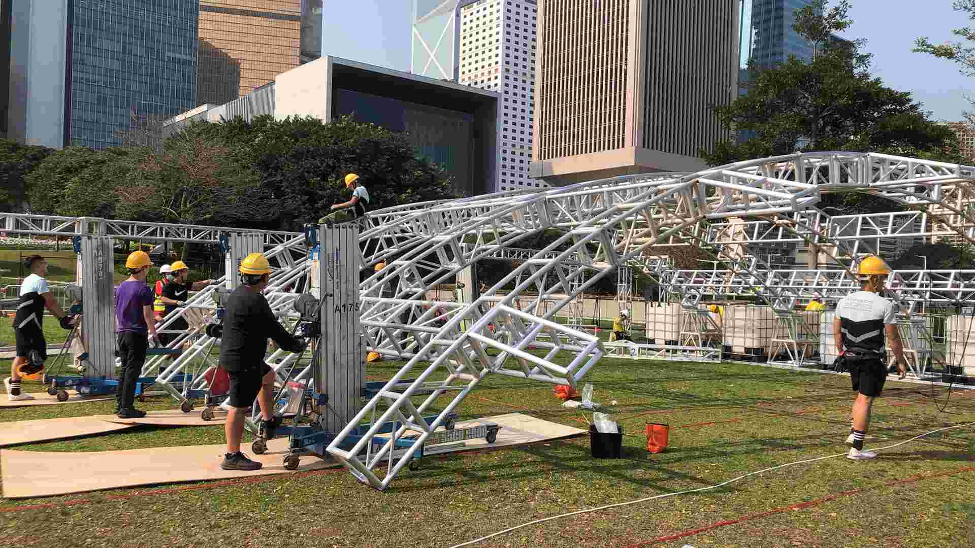 What are the different applications of a lighting truss? - DRAGON STAGE
