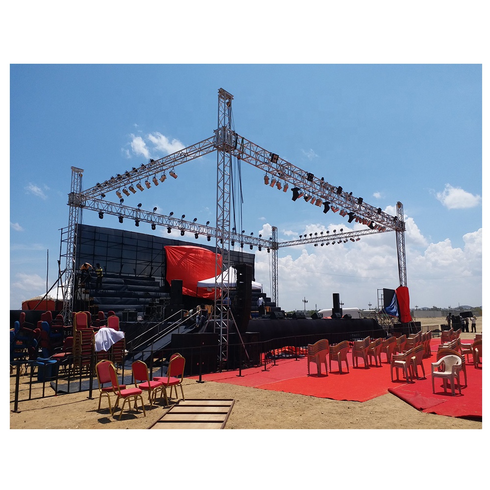 Custom Aluminum Portable Stage Truss 60x50x33 Ft from China ...