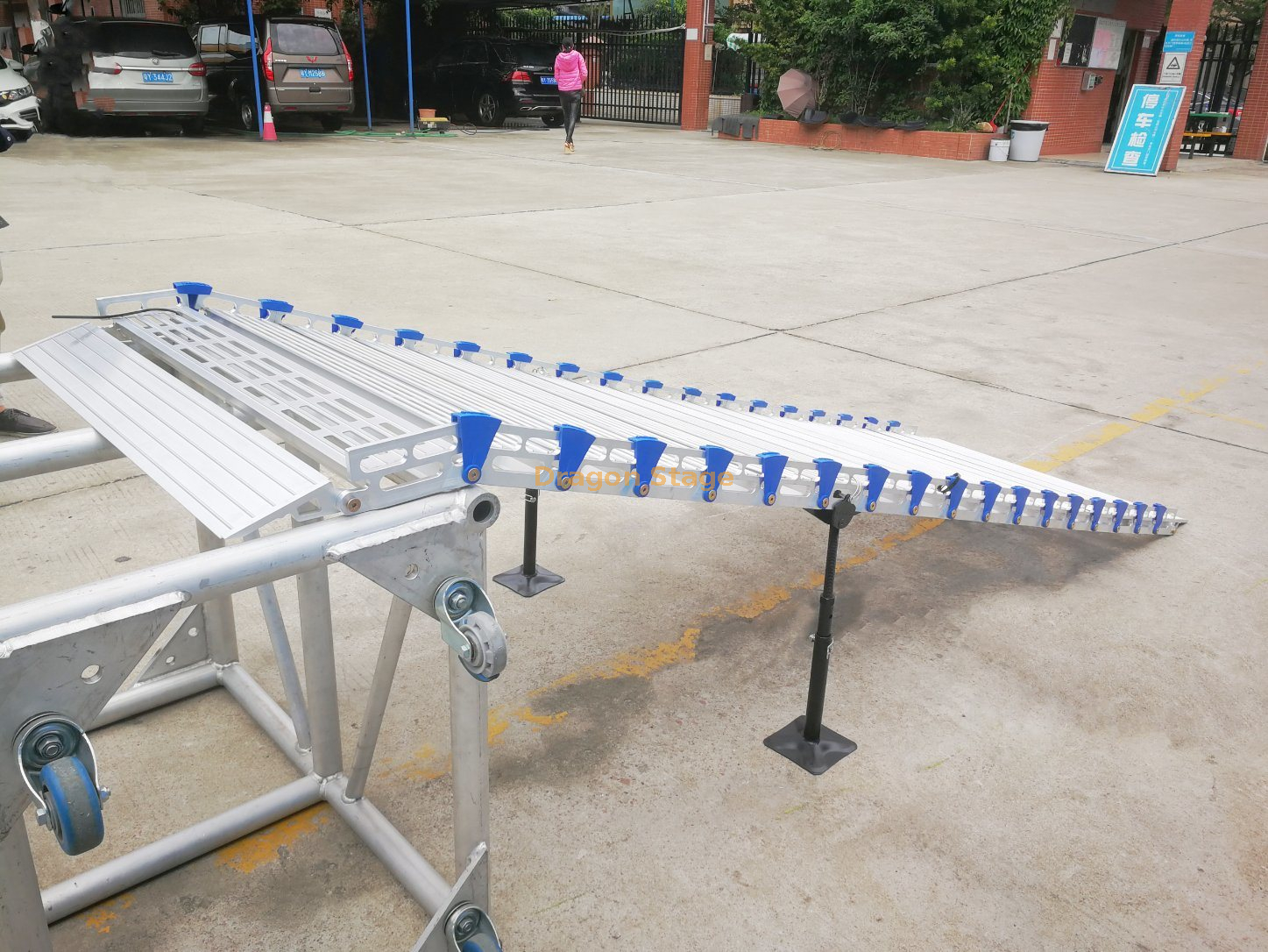 Aluminium Folding Truck Loading Ramps for Truck Use from China ...