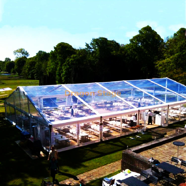 Aluminum Structure Outdoor Event Tent Transparent Roof Wedding Marquee ...