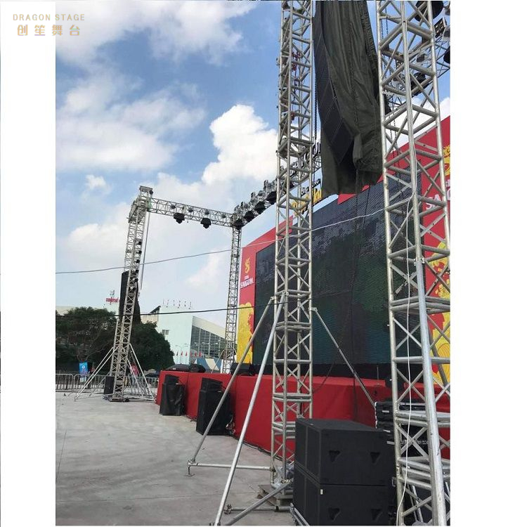Bracket aluminum speaker line array truss from China manufacturer ...