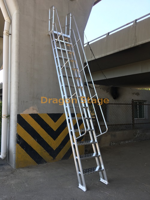 Aluminum Ladder for Attic Dual Pole from China manufacturer - DRAGON STAGE