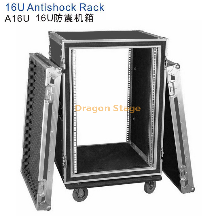 Large Aluminum Flight Case 2U Rack 4U Rack 6U Rack 8U Rack 10U Rack 12U ...