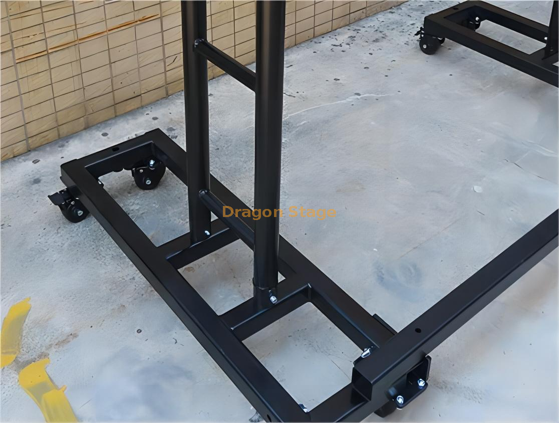 New Design Aluminum Portable Mobile Led Stack Truss with Wheels from ...