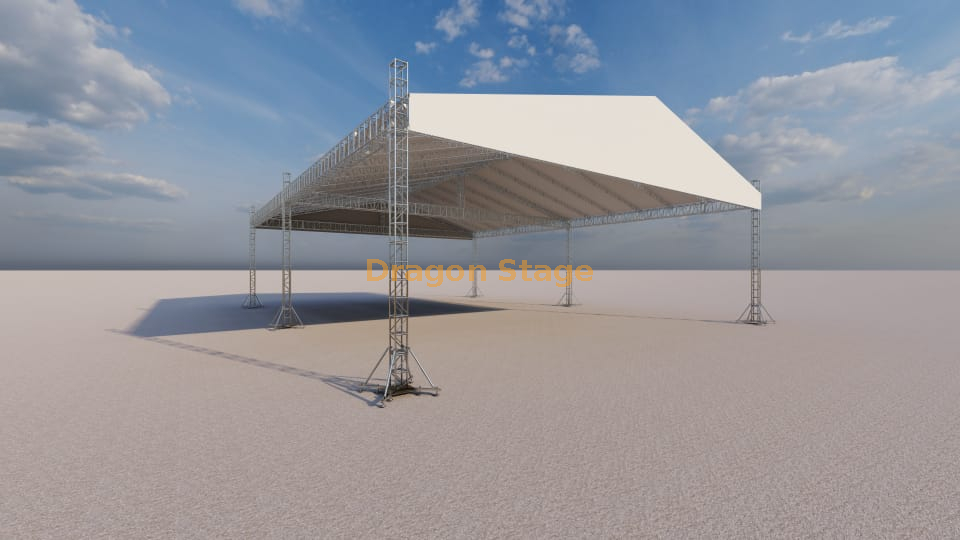 Custom Outdoor Stand Event Tent Truss with Roof 30x15x5m from China ...