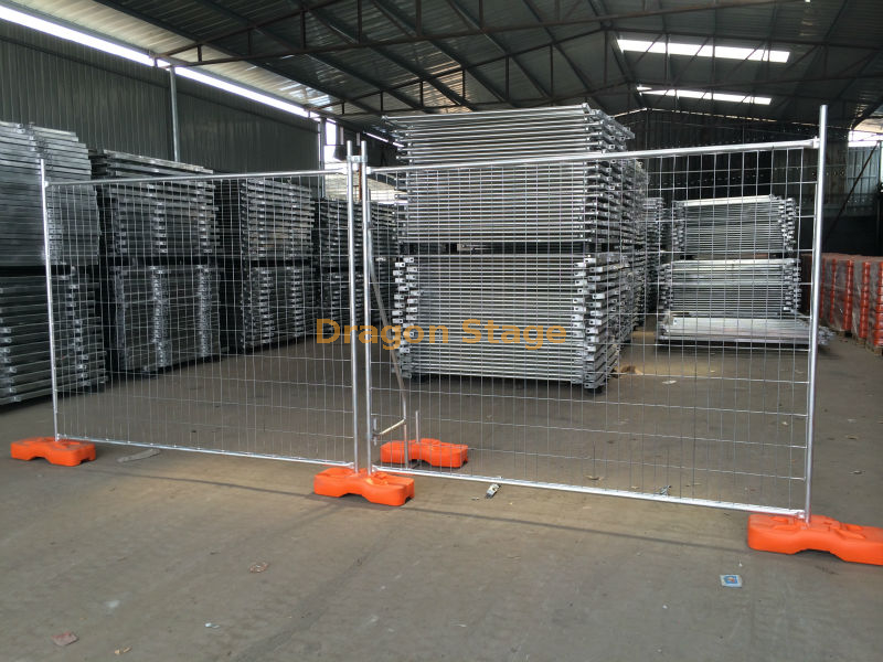 Temporary Galvanized Steel Chain Link Fence Barrier from China ...