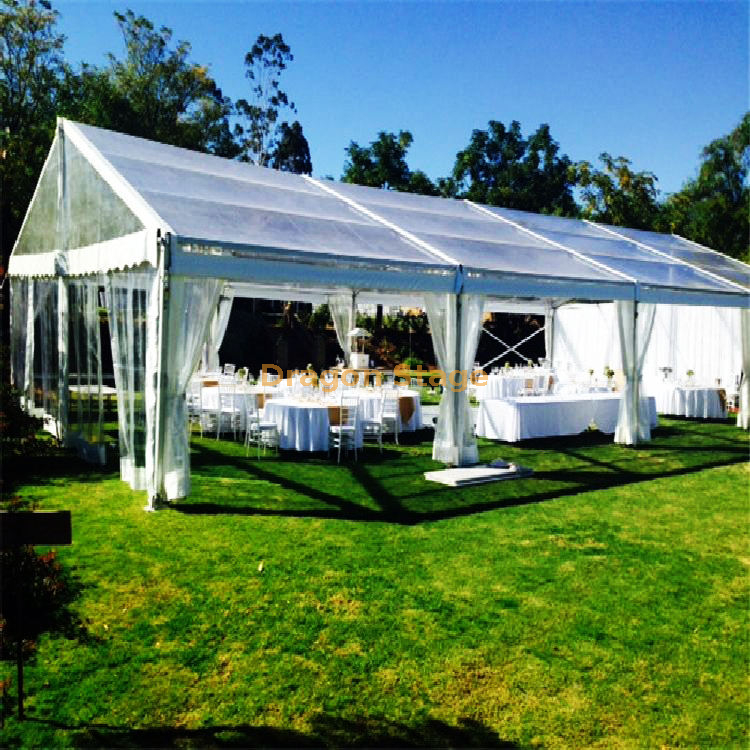 Aluminum Structure Outdoor Event Tent Transparent Roof Wedding Marquee ...