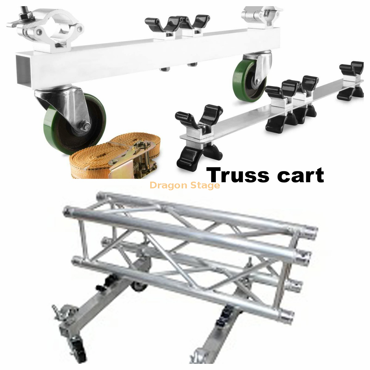 Dragon Aluminum Truss Trolley / Truss Dolly Kit / Truss Cart for 290mm ...