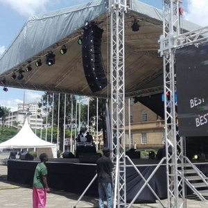 Line Array Stage Speaker Curved Roof Trusses Arch Roof Truss Design ...