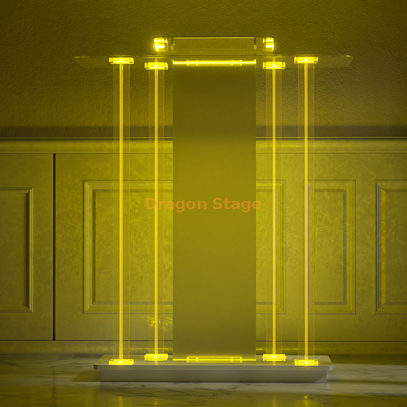 European Welcome Platform Acrylic Platform Crystal Lectern Church ...