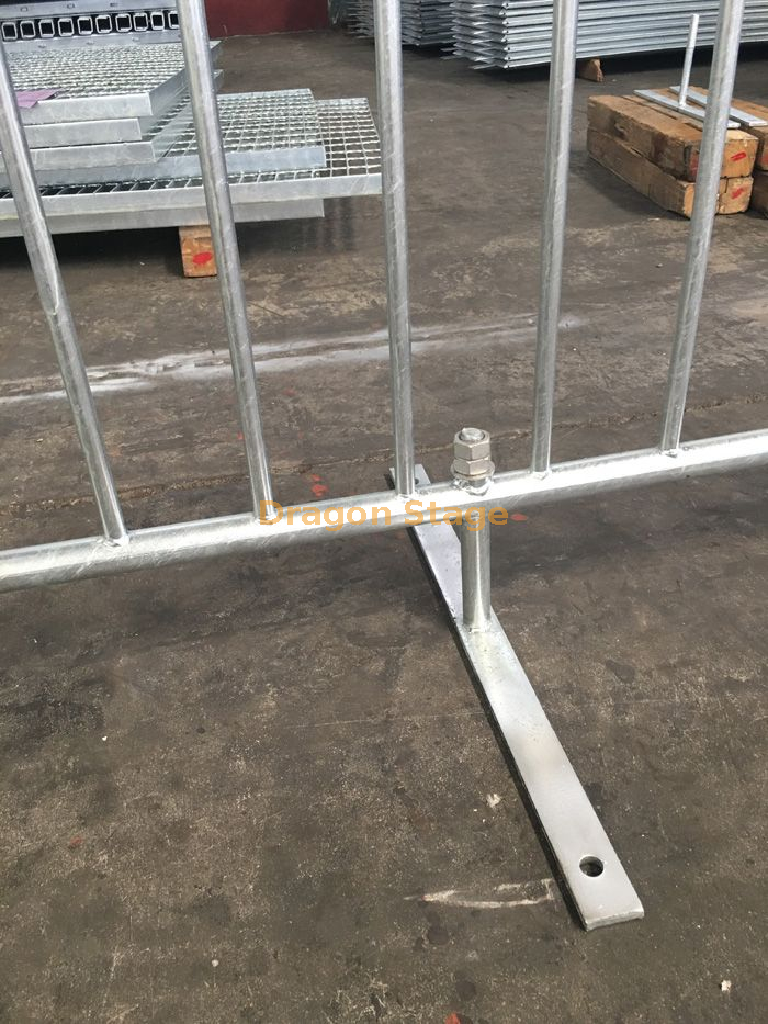 Metal Steel Portable Road Traffic Safety Concert Pedestrian Temporary ...