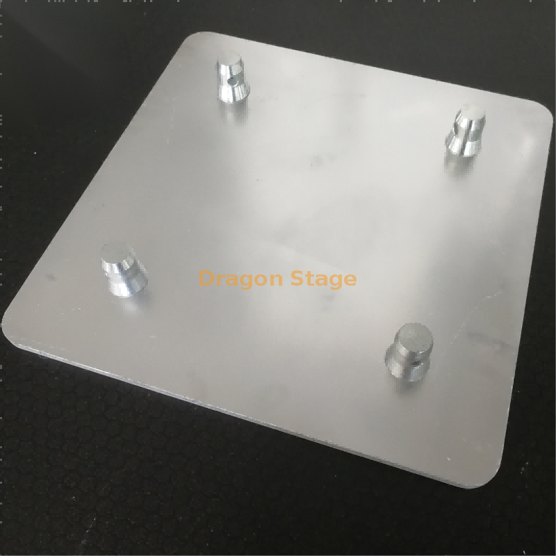 Aluminum Spigot Truss Aluminum Base Plate with Handles 300mm 400mm ...