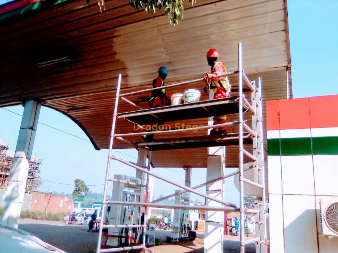 How to Erect Aluminum Scaffolding - DRAGON STAGE