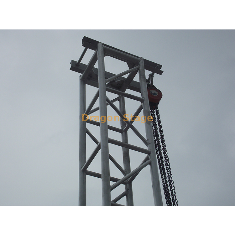 Aluminum Bolt Screw Truss Tower Top Section for Manual Chain Hoist from ...