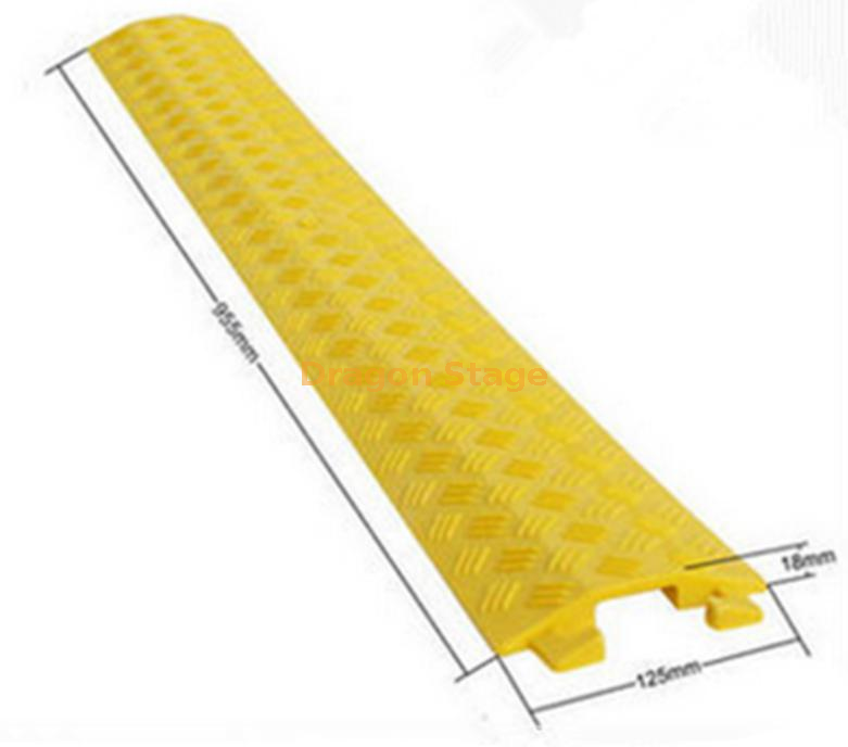 PVC Yellow Cable Protector Cable Ramp Cover from China manufacturer ...