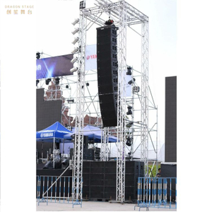 Aluminum Line Array Speaker Tower Truss Stand for Hanging Speakers 6M ...