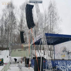 Line Array Stage Speaker Curved Roof Trusses Arch Roof Truss Design ...