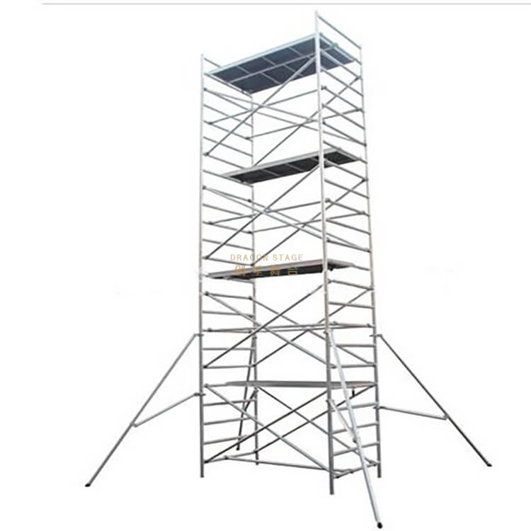 Construction Mobile Double scaffolding with climbing ladder from China ...