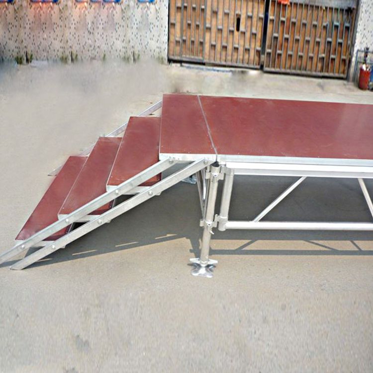 Mobile Portable Adjustable Outdoor Stage Platform 4x2m from China ...
