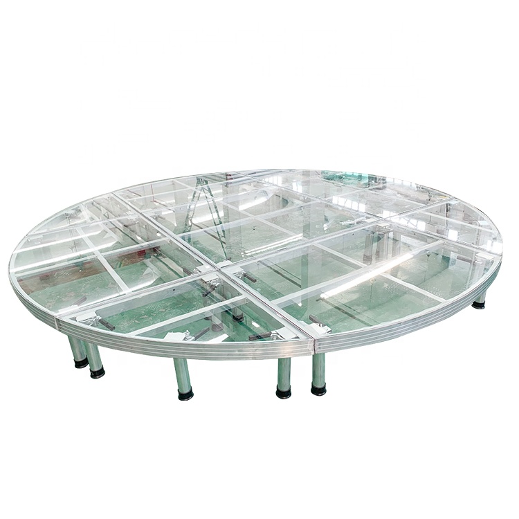 Arena Imported Acrylic Red Round Stage from China manufacturer - DRAGON ...