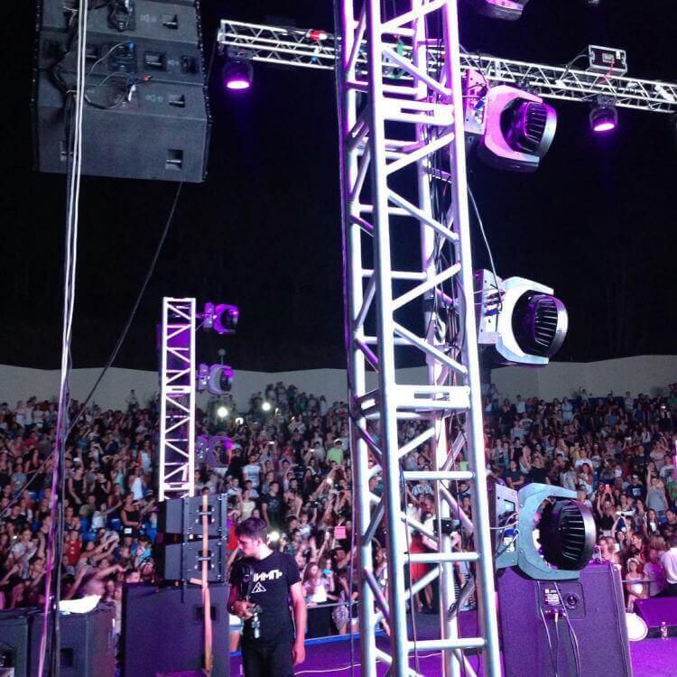 Portable Aluminum Truss Pillar from China manufacturer - DRAGON STAGE