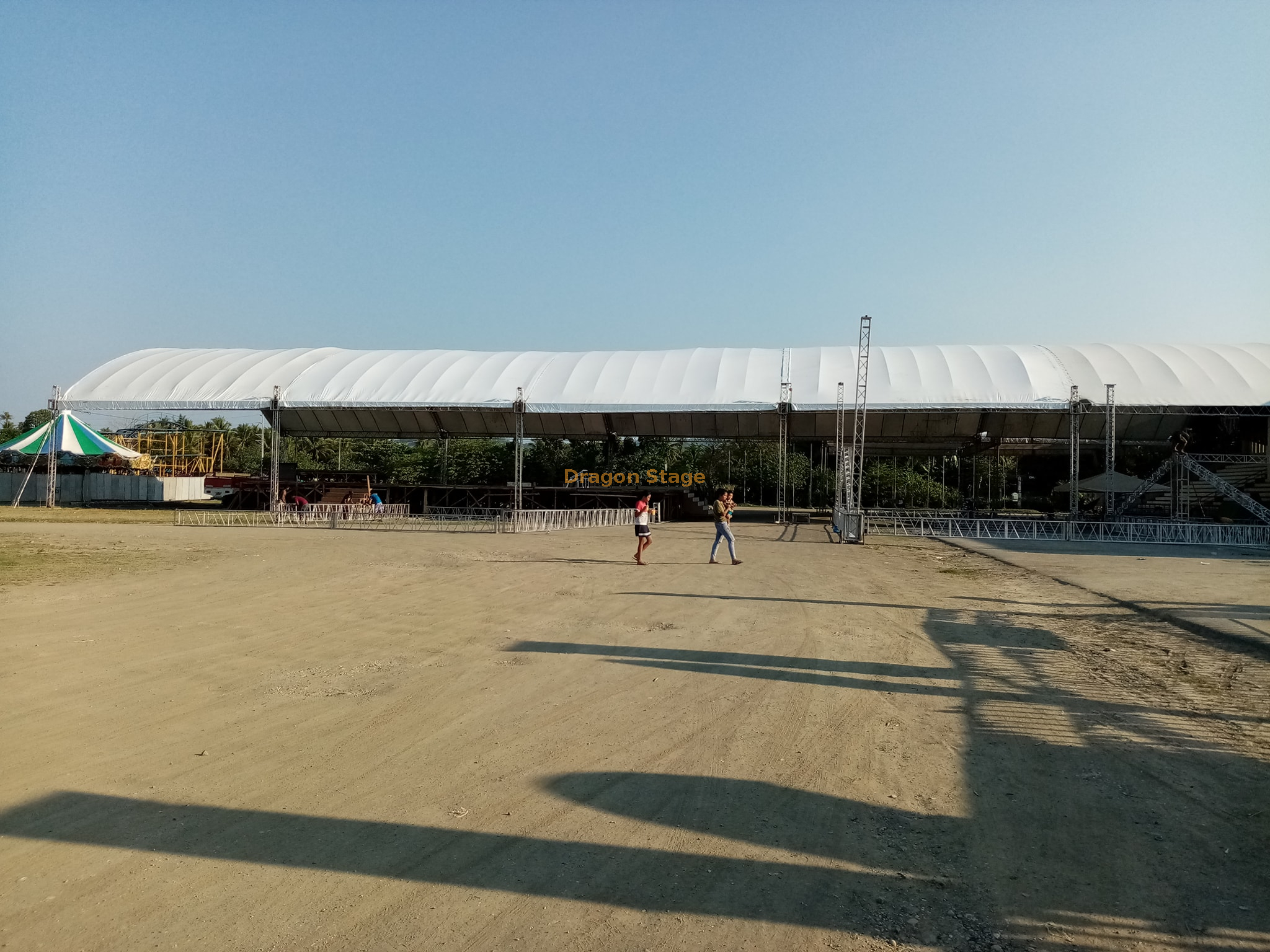 Mega Tent Arc Dome Truss System for Big Event Steel Arc Frame from ...