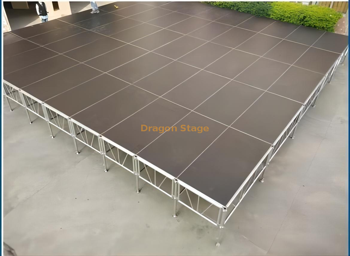 Custom Aluminum Portable Stage Decks Custom Square Portable Stage Decks ...