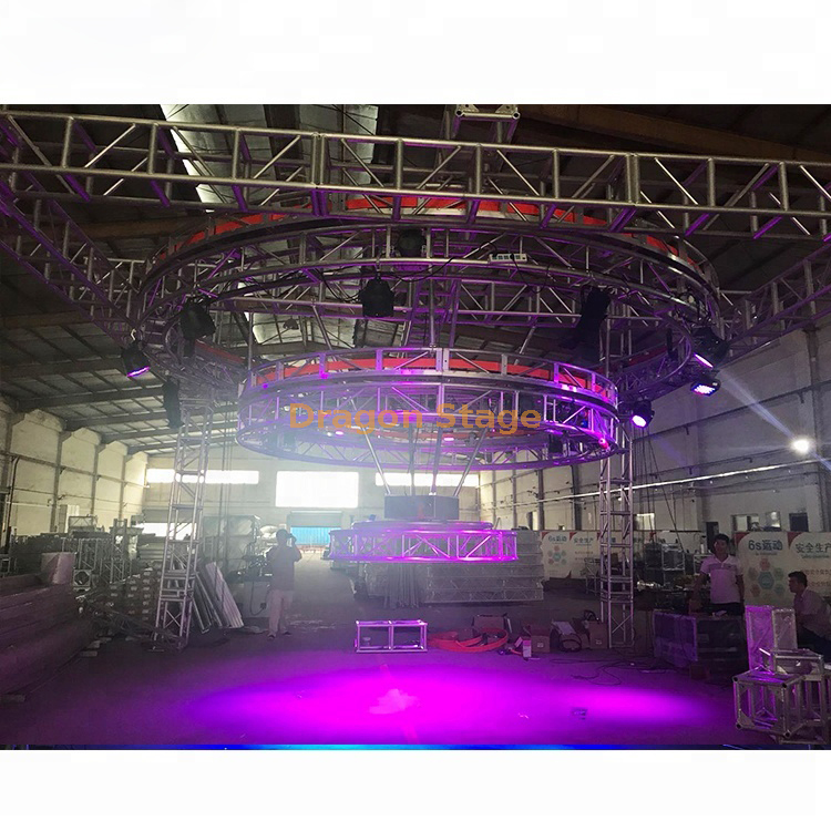 Fashion Show Circus Stage Truss Equipment Runway Mini Rotating circular ...