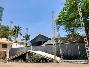 Aluminum Outdoor Roof Truss Structure 12x9x9m from China manufacturer ...