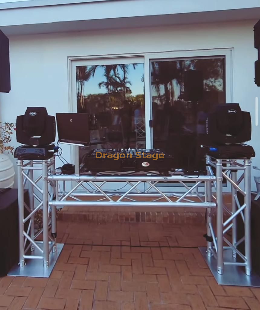 global truss type totem truss dj booth for small events from China ...