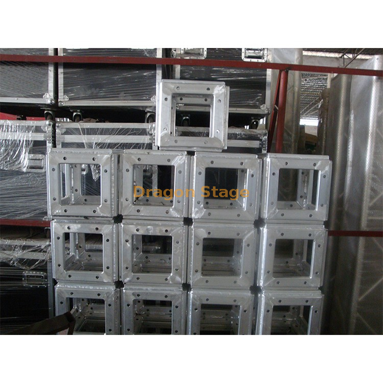 Heavy Duty Bolt Tube Aluminum Truss 6 Way Box Truss Corner Blocks for ...