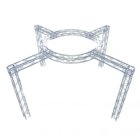 9.84ft Square Truss Segments with 8.20FT Segments & 6.56 FT Square ...