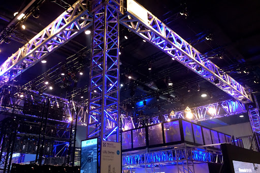 Aluminum Outdoor Concert Stage Truss Curved Roof Truss System Design ...