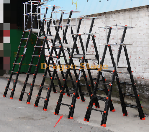 Aluminum Staging Step Tower Ladder for Factory Use from China ...