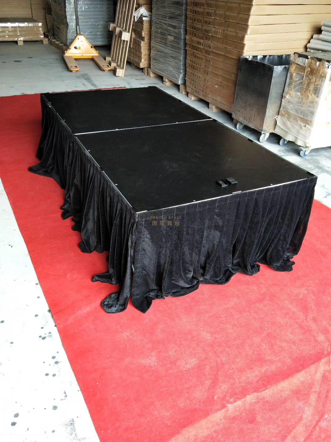 Aluminum Folding Stage Risers 4x4 from China manufacturer - DRAGON STAGE