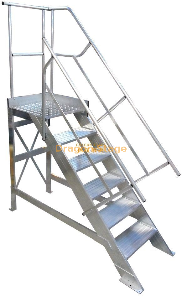 Aluminum Step Ladder, Aluminium Lean Tube Ladder Platform, Crossover ...
