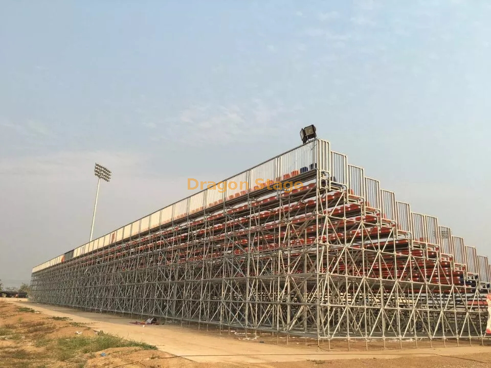 large event concert use steel Layher truss