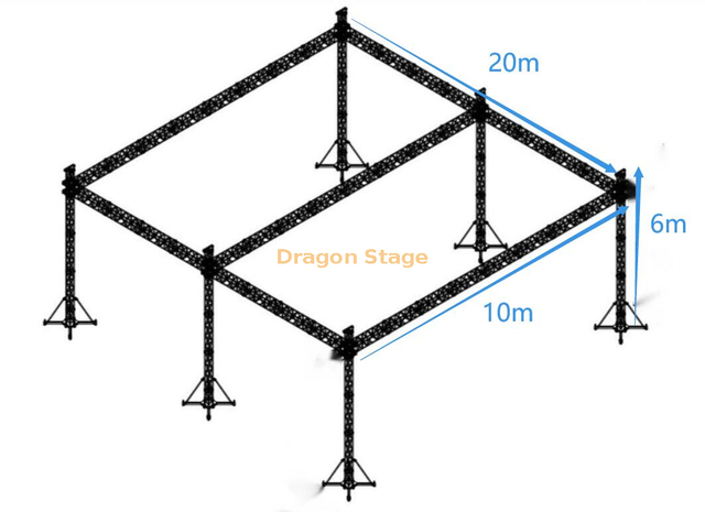 China ground support truss system manufacturers, ground support truss ...