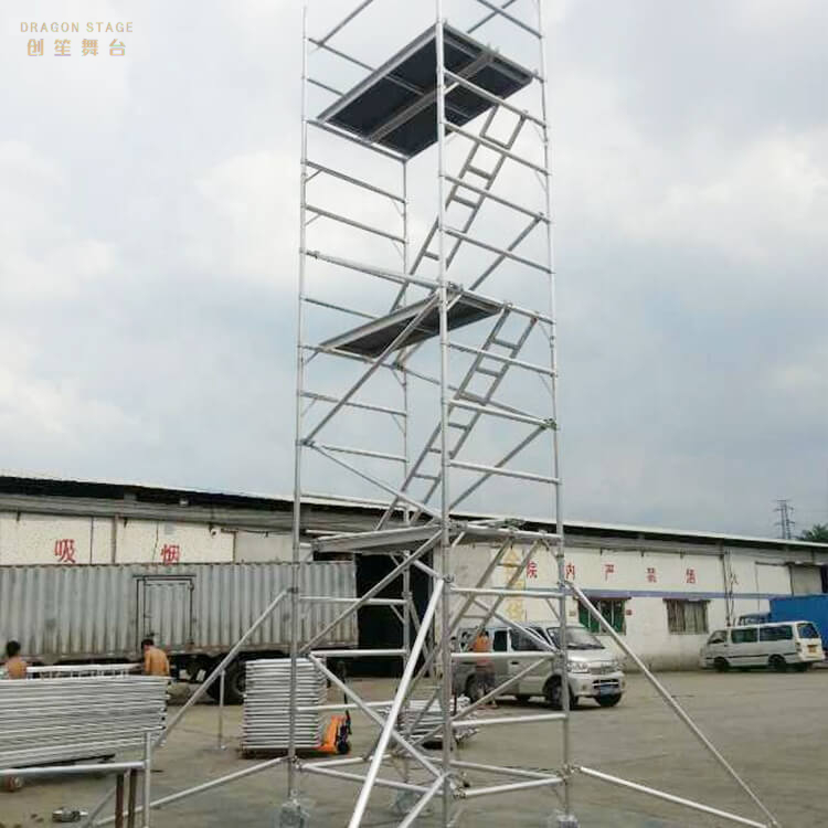 2nd hand scaffolding aluminum tower scaffolding from China manufacturer ...