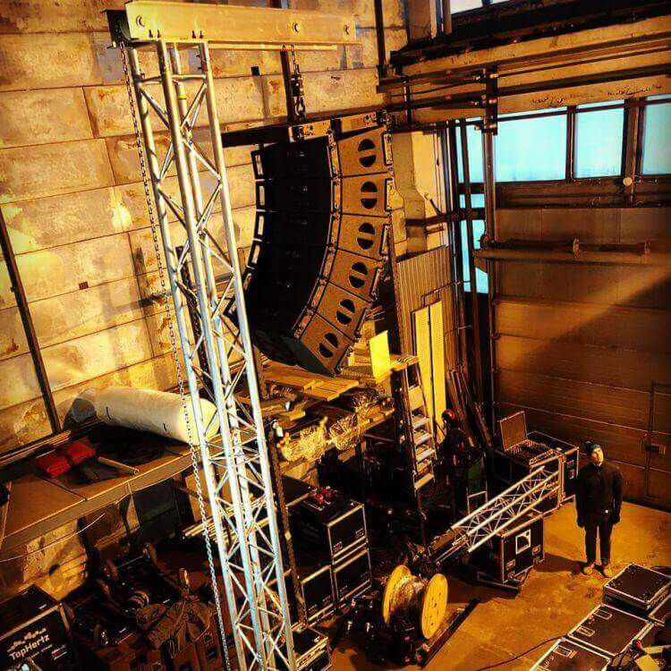 Improve aluminum outdoor line array truss from China manufacturer ...