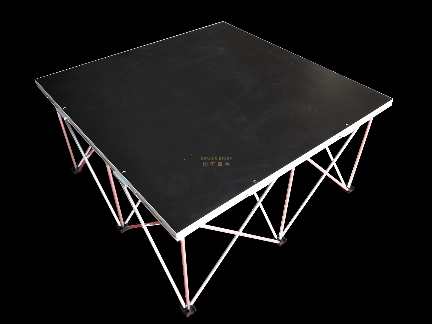 Portable Concert Stage Platform Folding Riser Easy Set Up Drum Riser ...